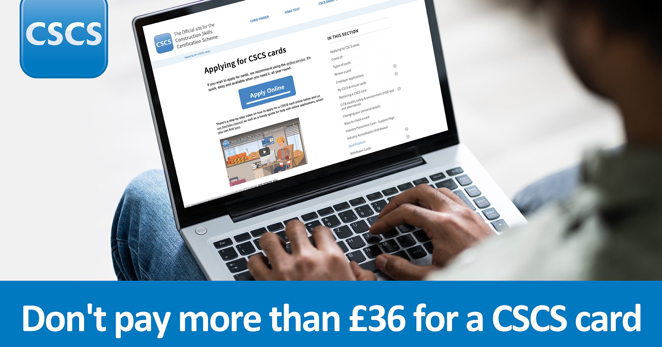 Card services offered by third parties | Official CSCS Website