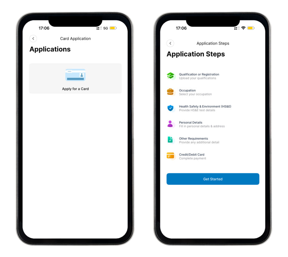 Apply for a CSCS card with My CSCS | Official CSCS Website
