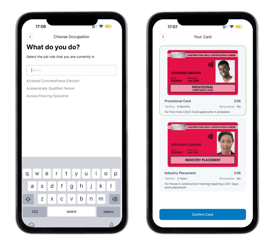 Apply for a CSCS card with My CSCS | Official CSCS Website